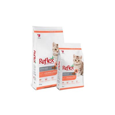 Reflex Kitten Food Chicken and Rice - 2KG, 15KG at Best Price - The Pet ...