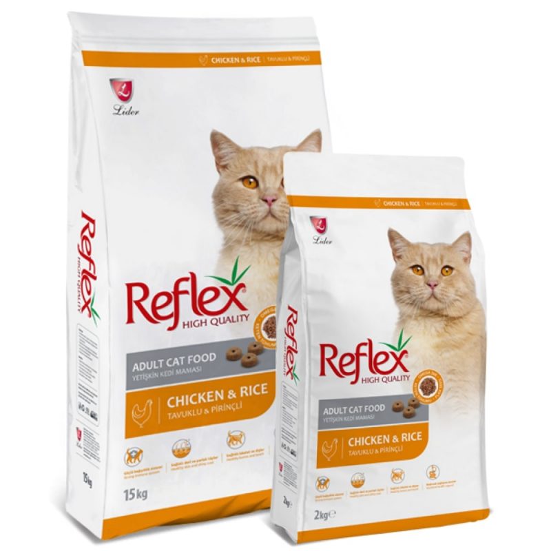 Reflex Adult Cat Food Chicken and Rice 2kg, 15kg Price in Pakistan ...